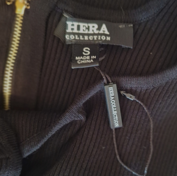 Hera Collection | Pants & Jumpsuits | Hera Collection Black Full Ribbed ...